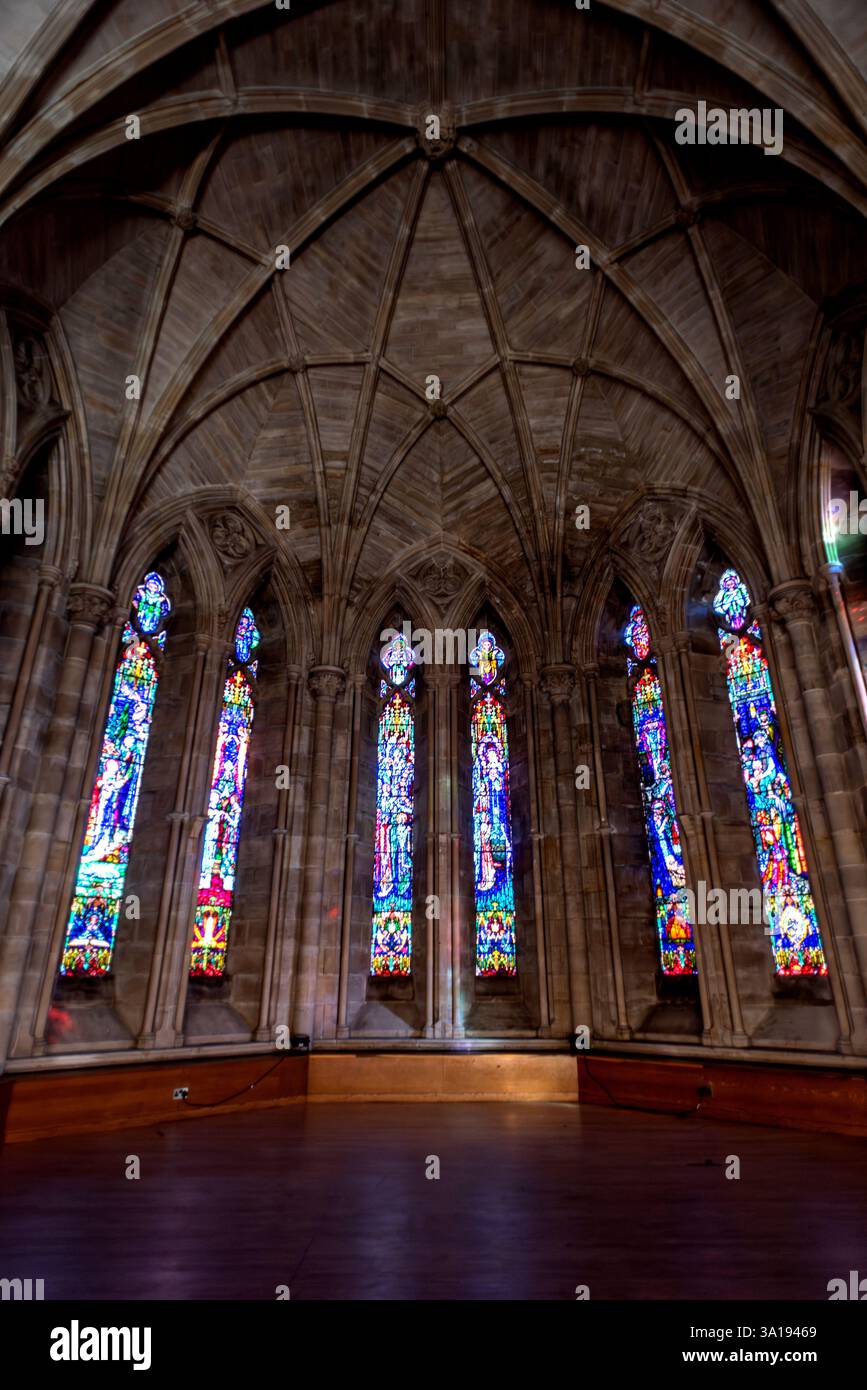 Forest Row, March 4th 2025: The stained glass windows of Harry Clarke ...