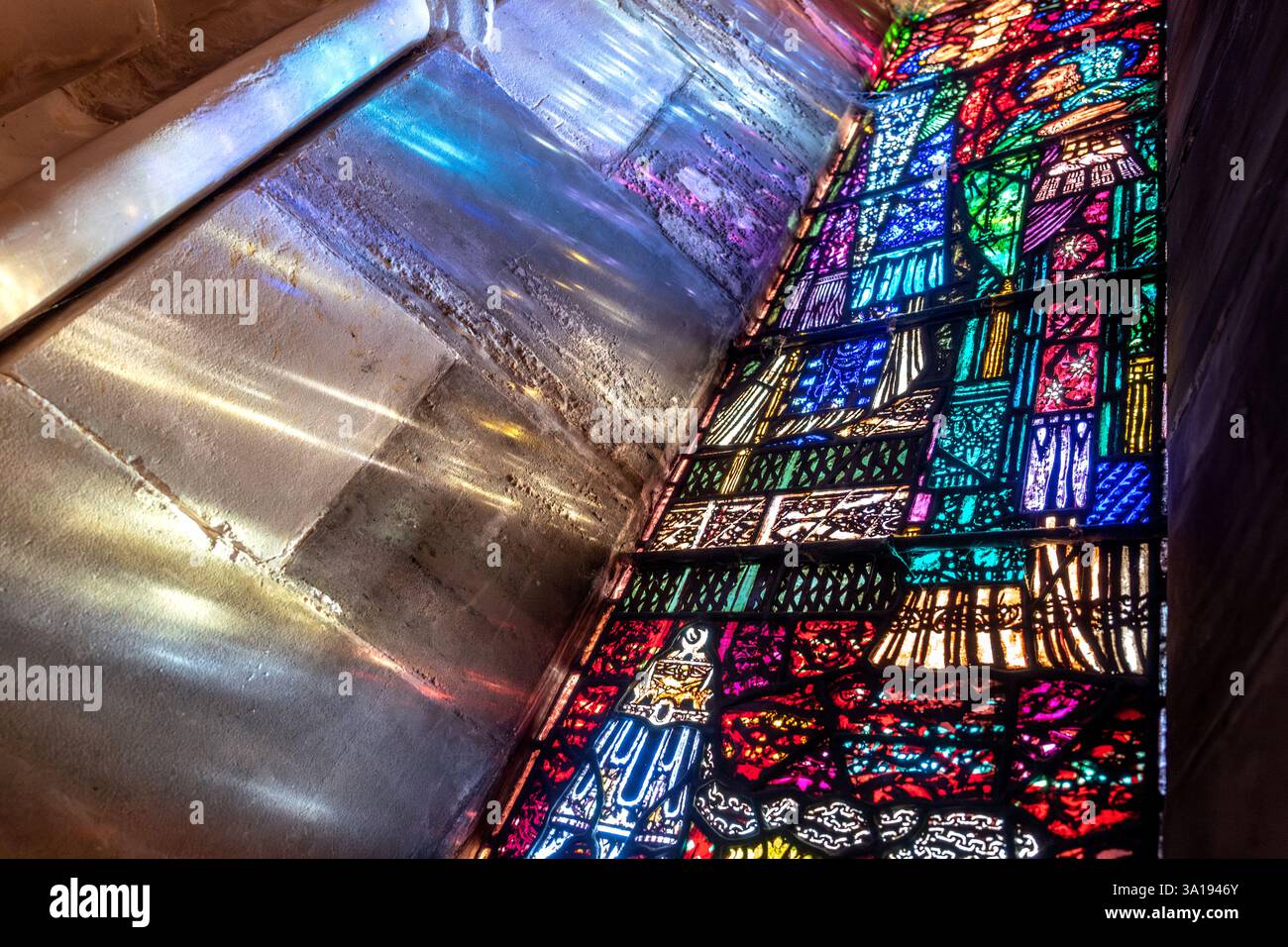 Forest Row, March 4th 2025: The stained glass windows of Harry Clarke ...