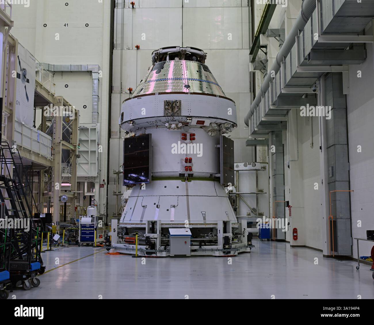 Kennedy Space Center, United States. 07th Mar, 2025. The Orion ...