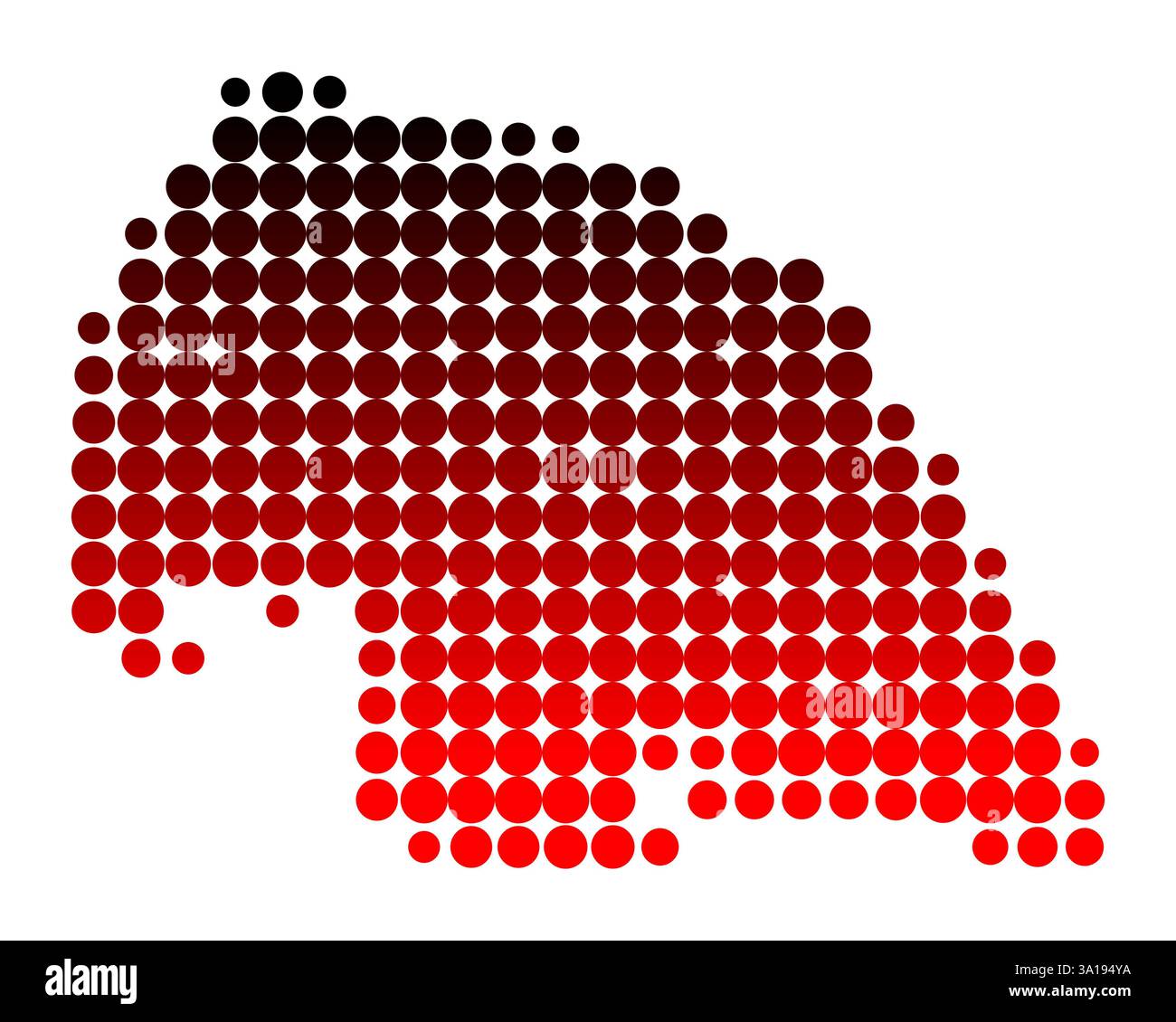 Map of Fehmarn Stock Photo - Alamy