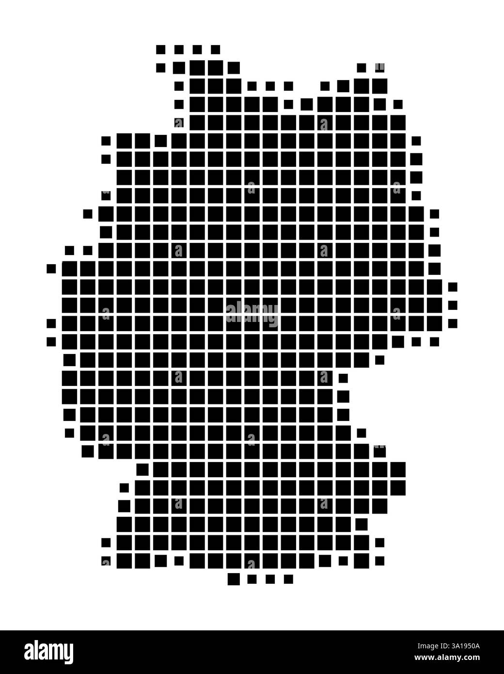 Map of Germany Stock Photo - Alamy