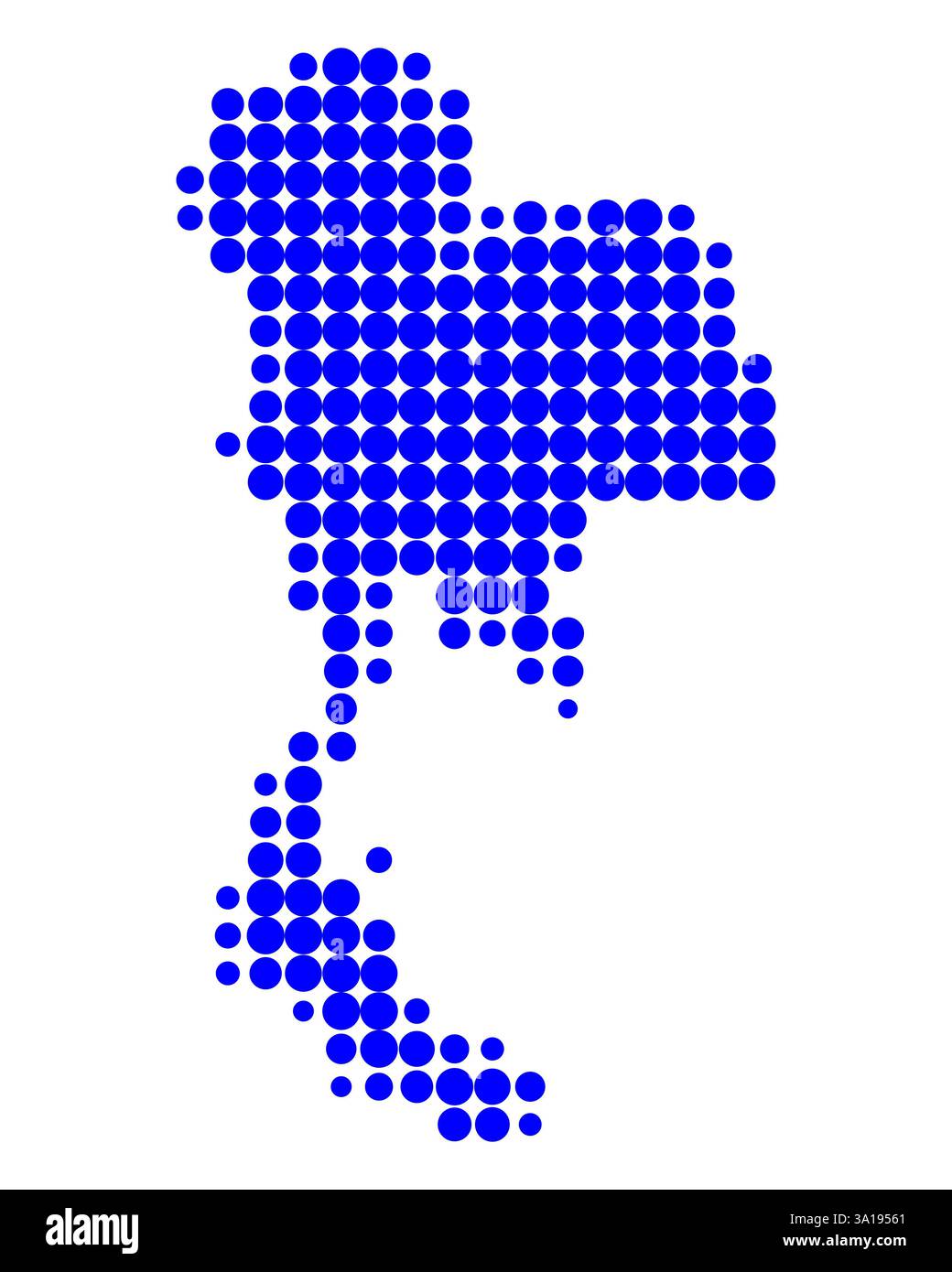 Blue map point symbol Cut Out Stock Images & Pictures - Alamy