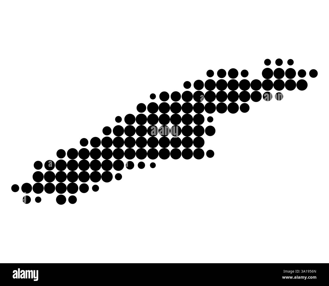 Map of Hydra Stock Photo - Alamy