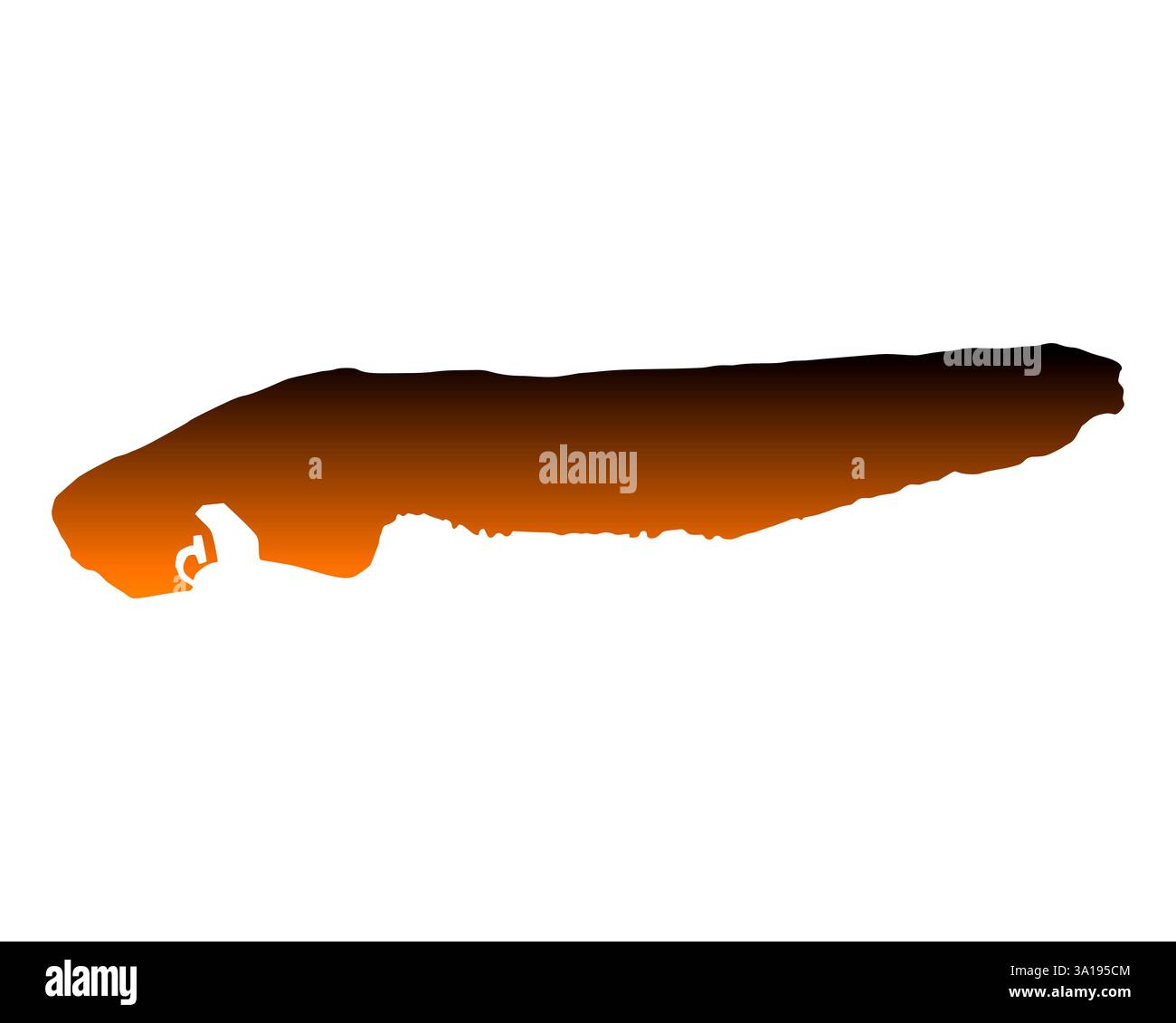 Map of Norderney Stock Photo - Alamy