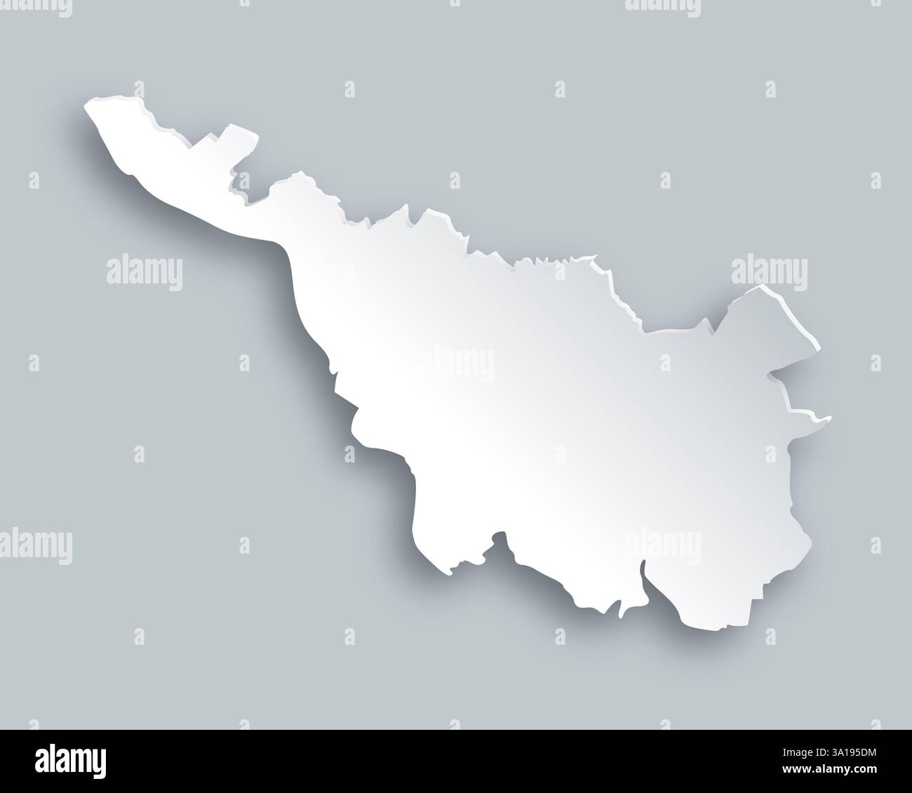 Map of Bremen Stock Photo - Alamy