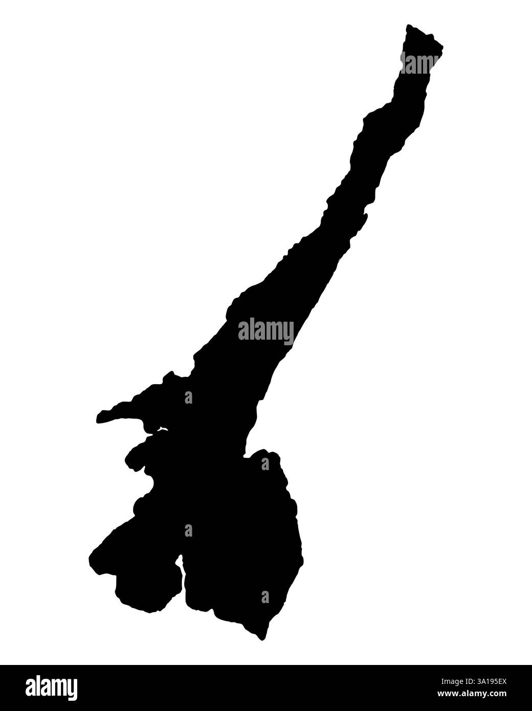 Map of Lake Garda Stock Photo - Alamy