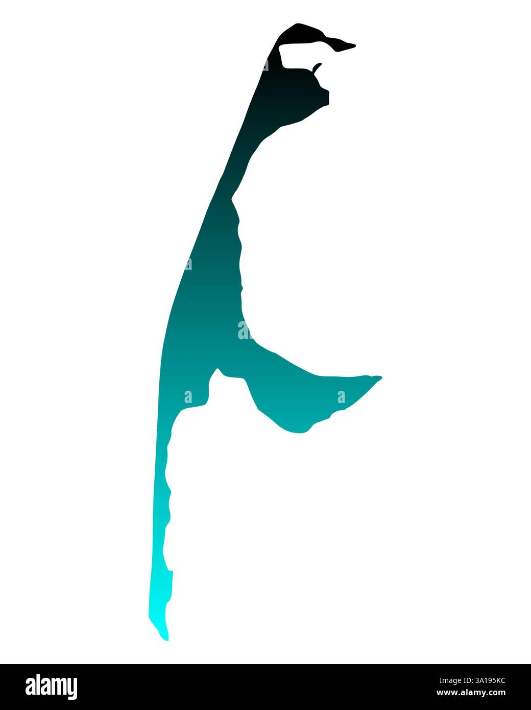 Map of Sylt Stock Photo - Alamy