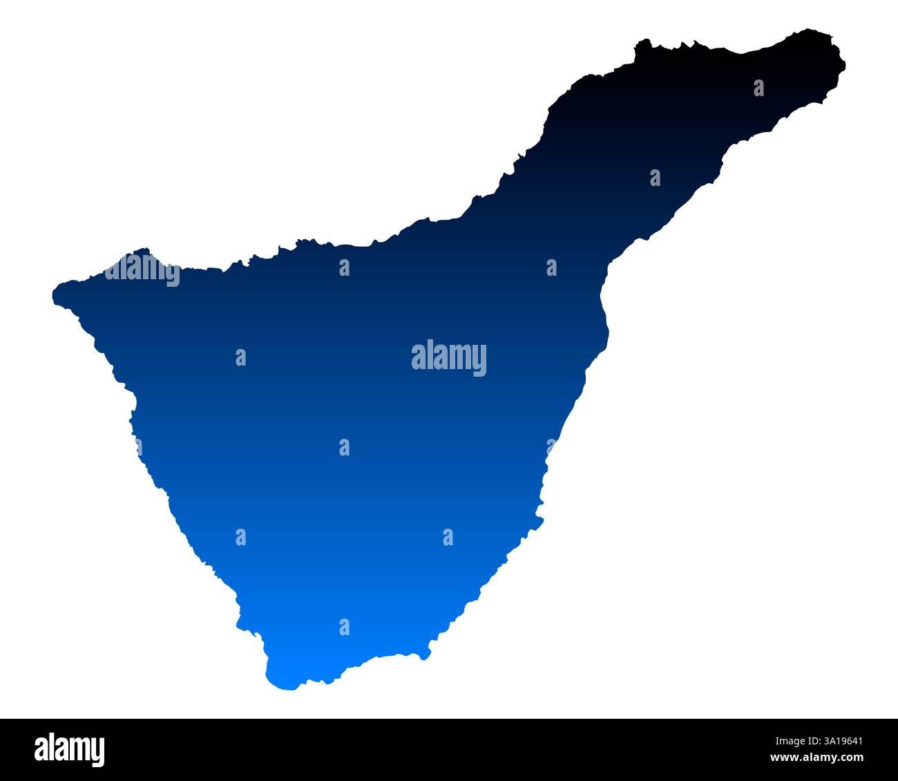 Tenerife map hi-res stock photography and images - Alamy