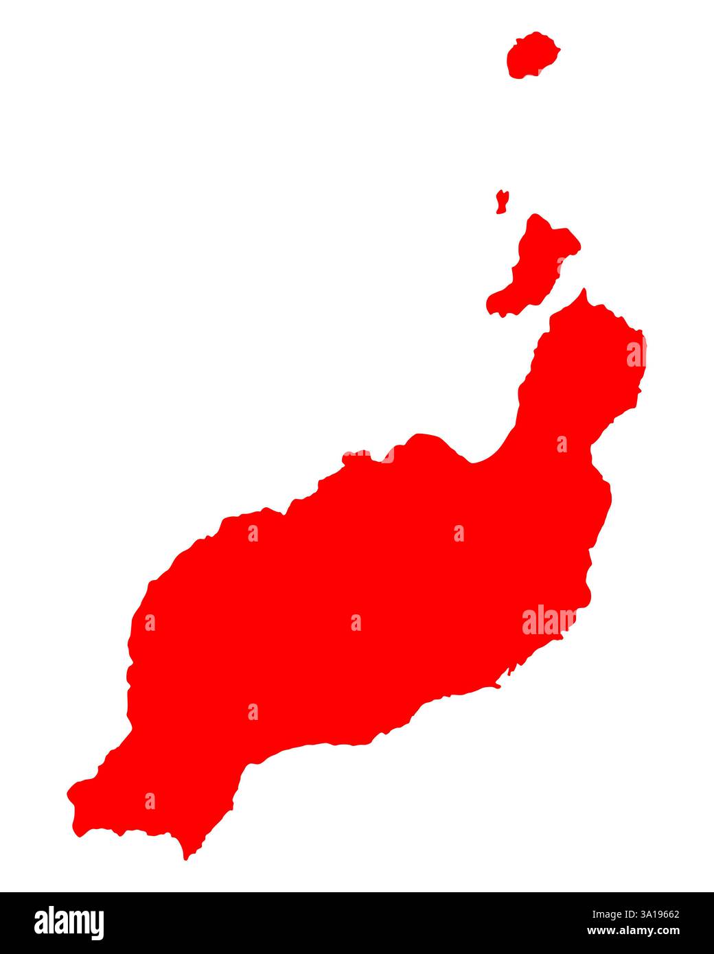 Lanzarote icon Cut Out Stock Images & Pictures - Alamy