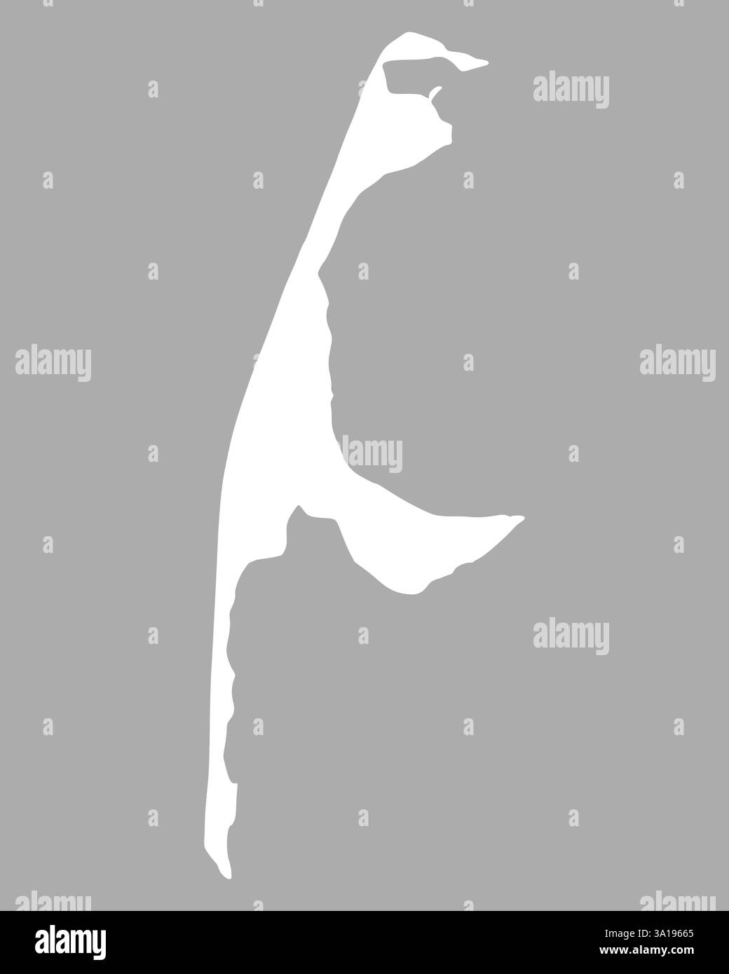 Map of Sylt Stock Photo - Alamy