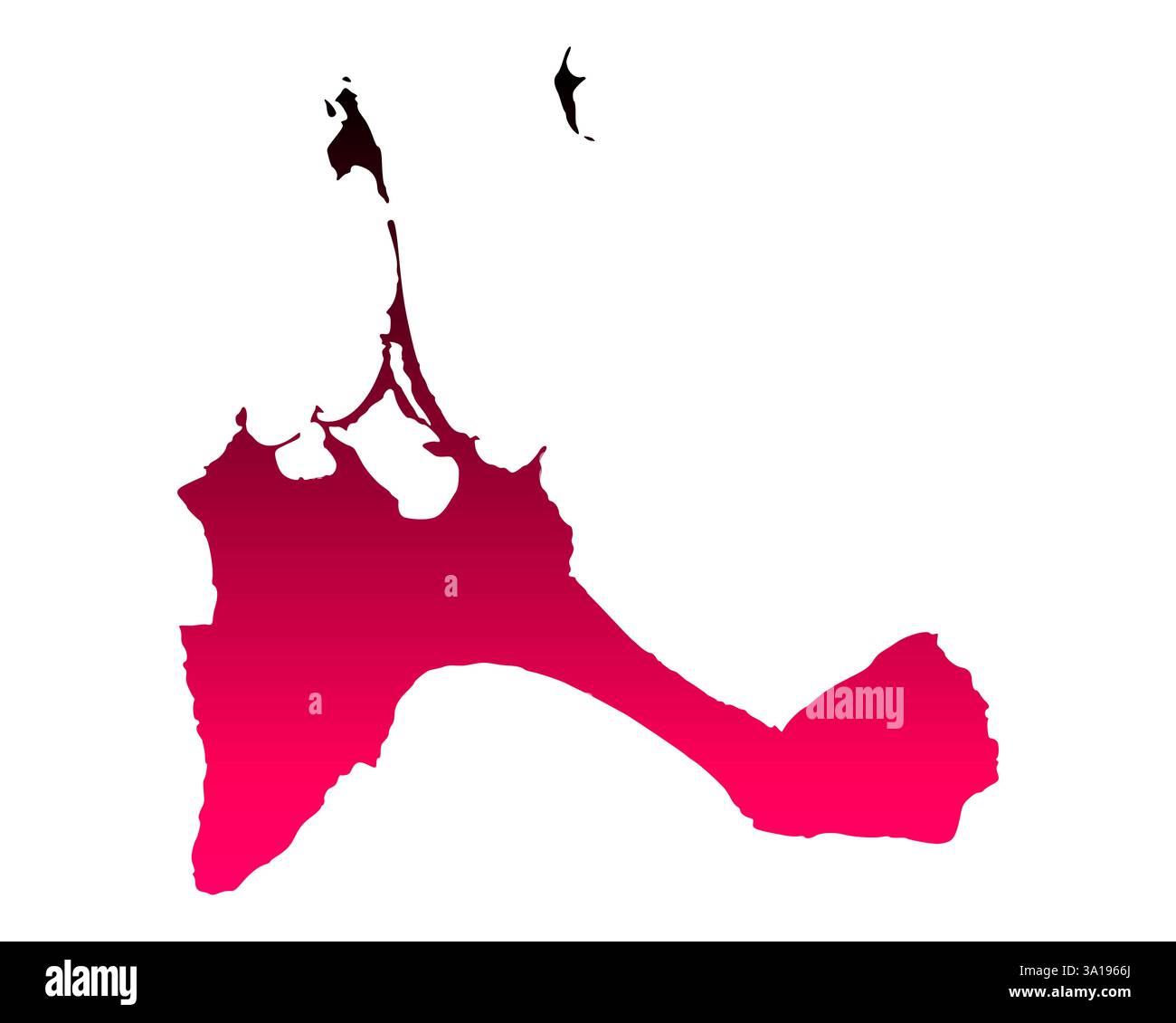 Island formentera map hi-res stock photography and images - Alamy