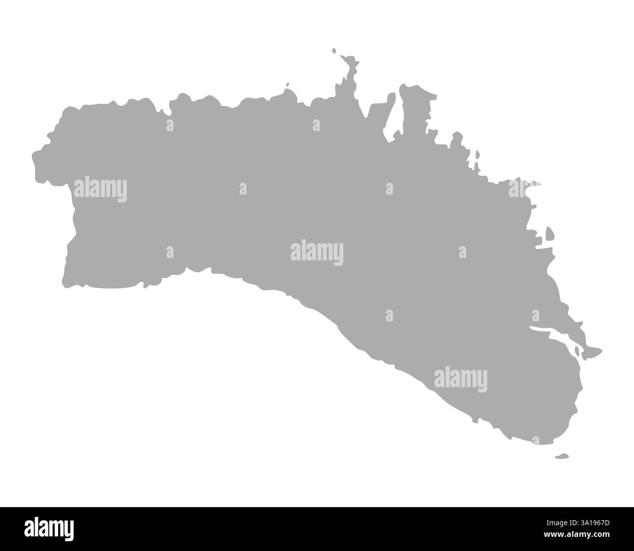 Map of Menorca Stock Photo - Alamy