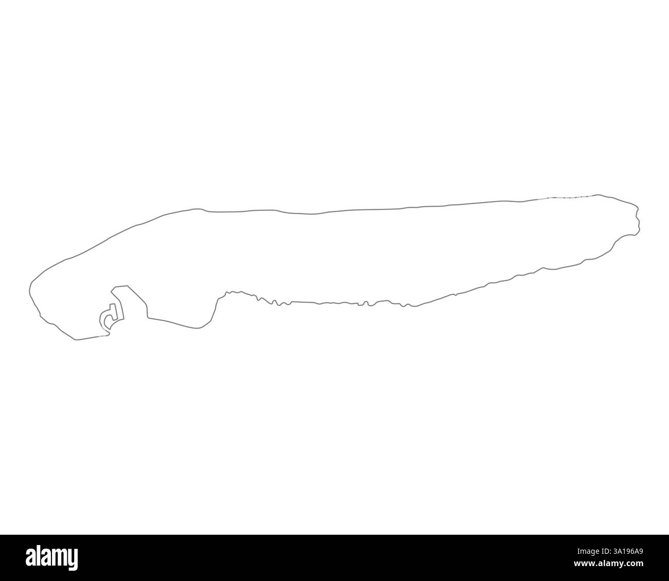 Map of Norderney Stock Photo - Alamy