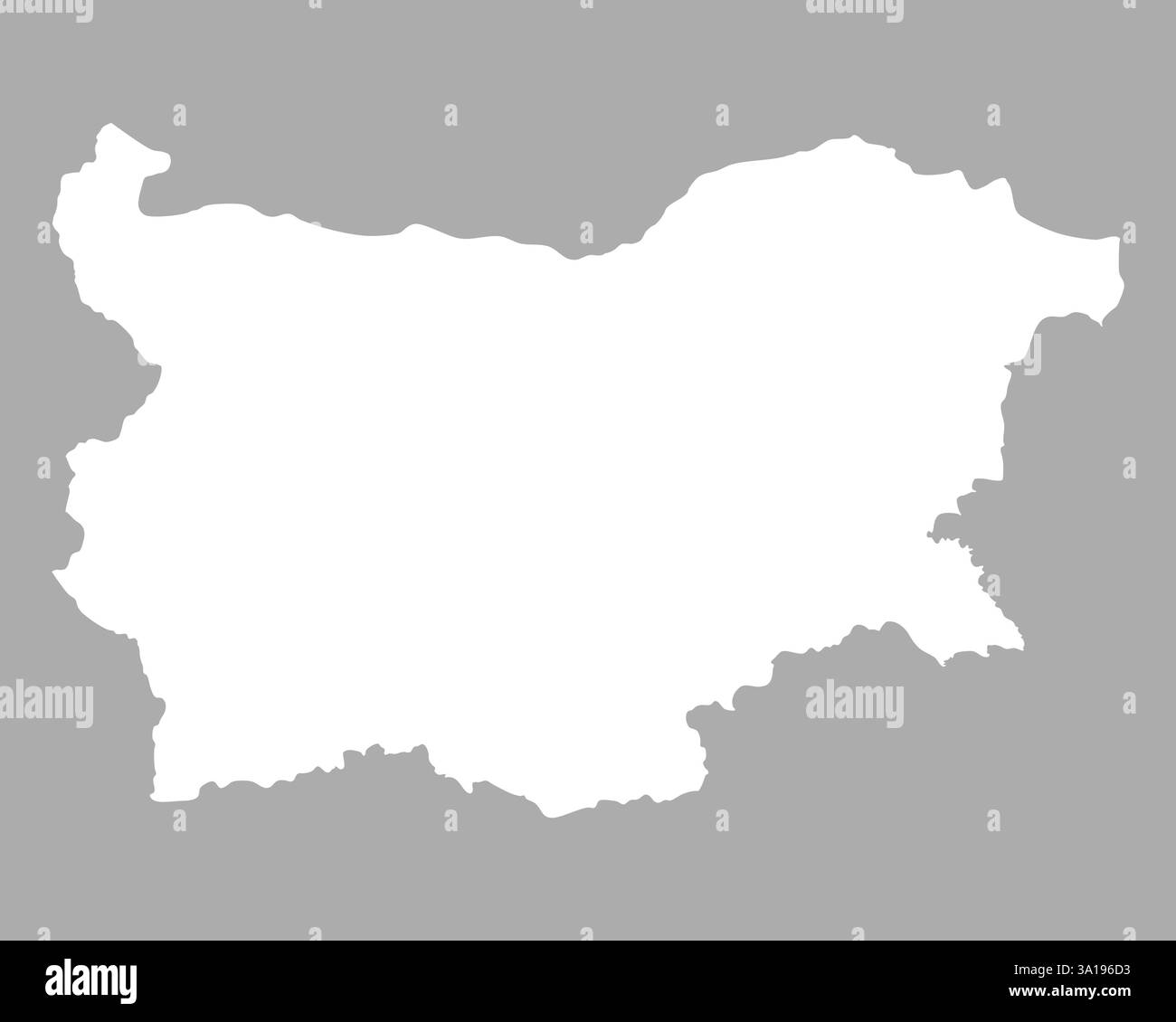 Map of Bulgaria Stock Photo - Alamy