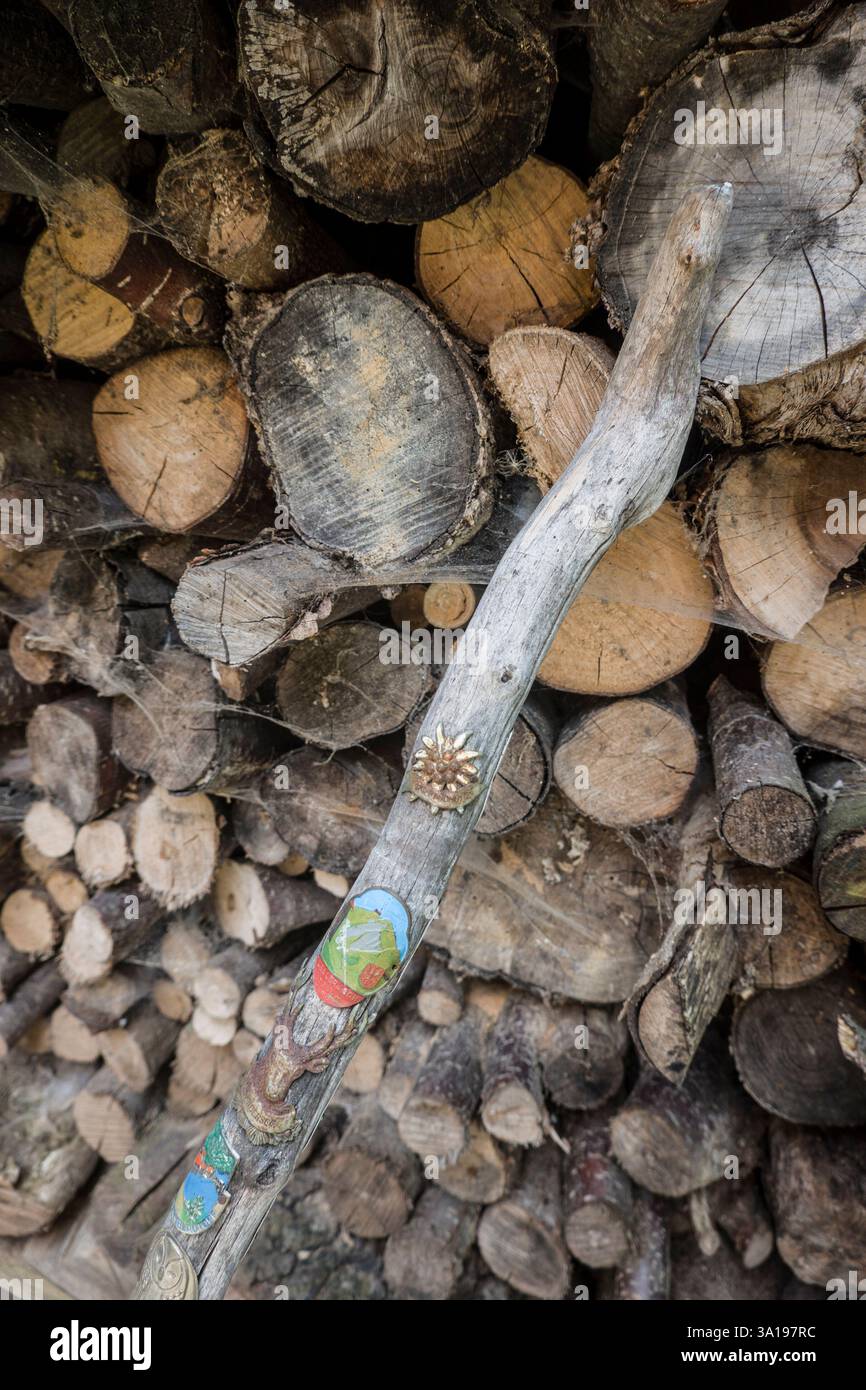 Stick nails on old hi-res stock photography and images - Alamy