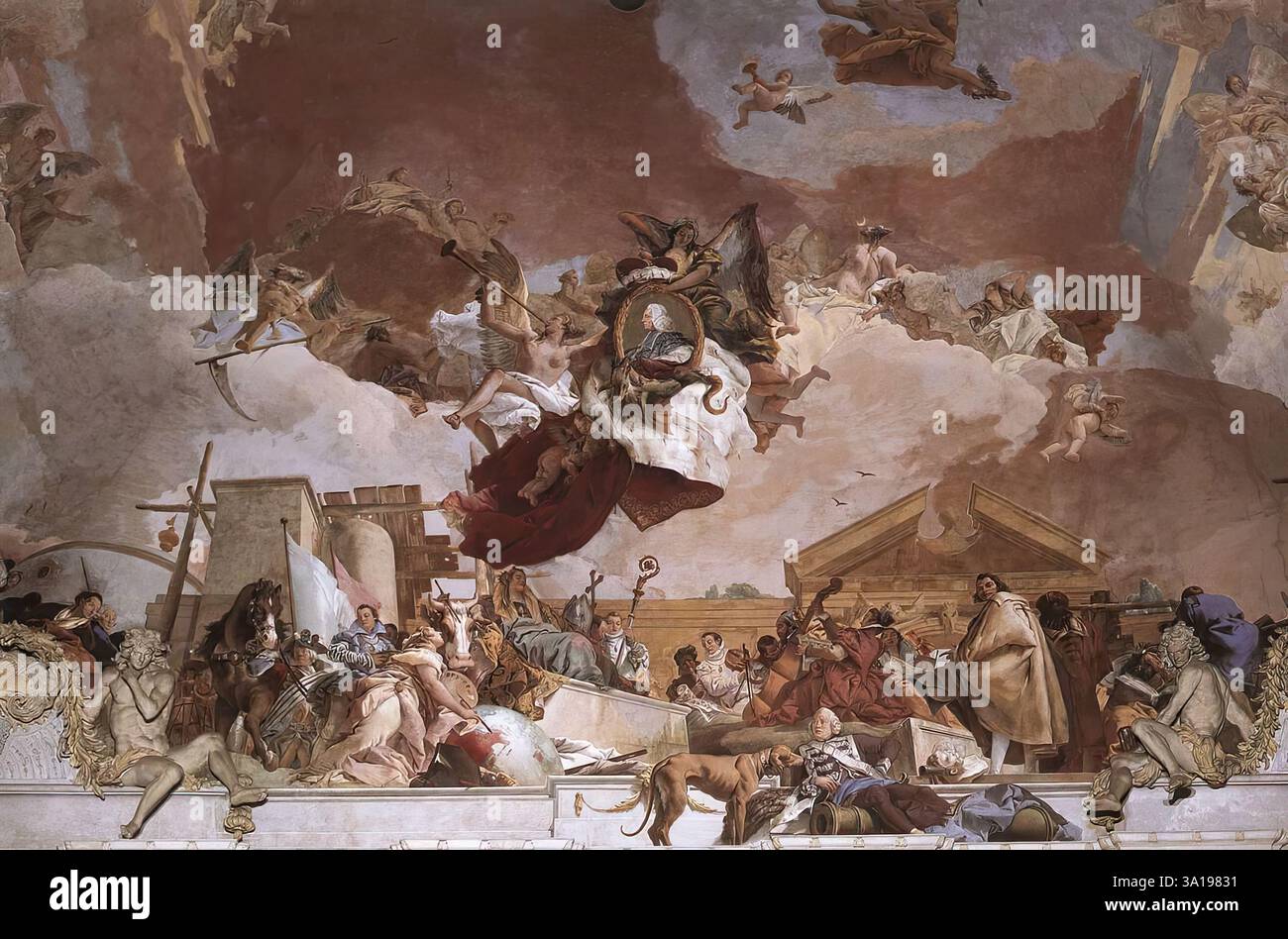 TIEPOLO, Giovanni Battista (b. 1696, Venezia, d. 1770, Madrid) Apollo ...