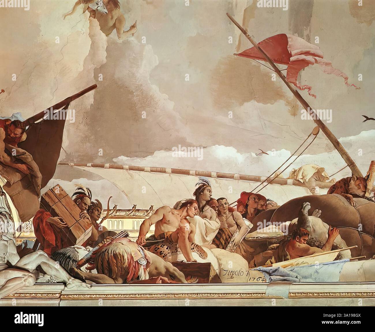 TIEPOLO, Giovanni Battista (b. 1696, Venezia, d. 1770, Madrid) Glory of ...