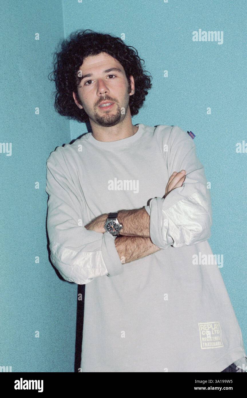 Milan Italy 12/06/1996: Paolo Vallesi, Italian singer, during the ...