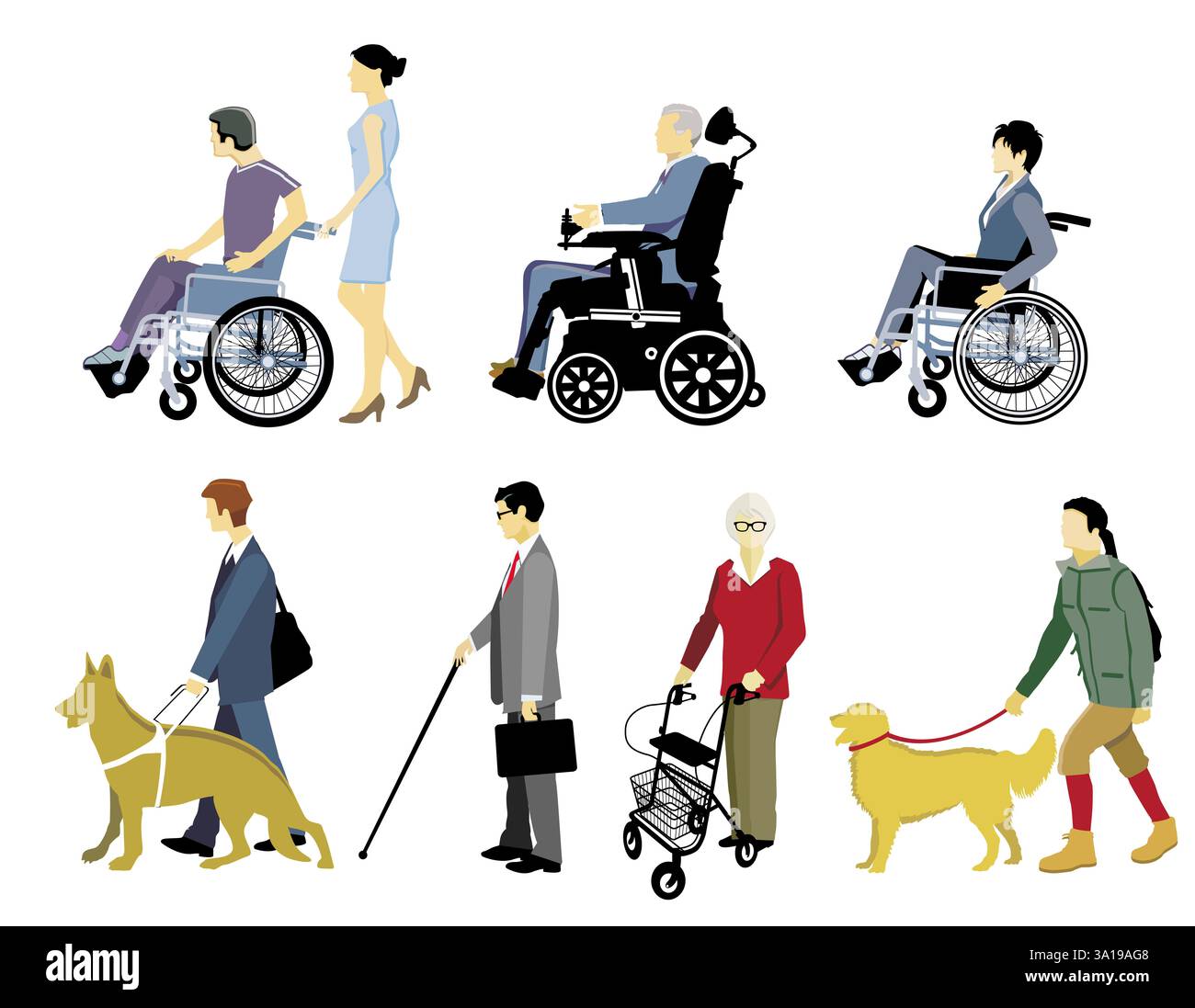 Walking aids hi-res stock photography and images - Alamy