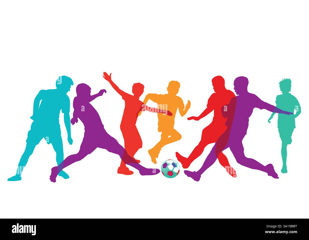 Footballer pitch Cut Out Stock Images & Pictures - Alamy