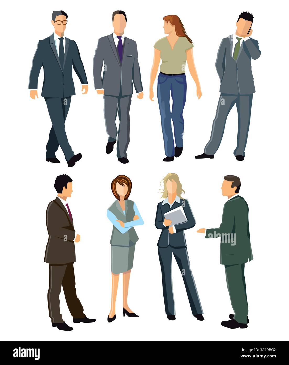 People and employees Stock Photo - Alamy