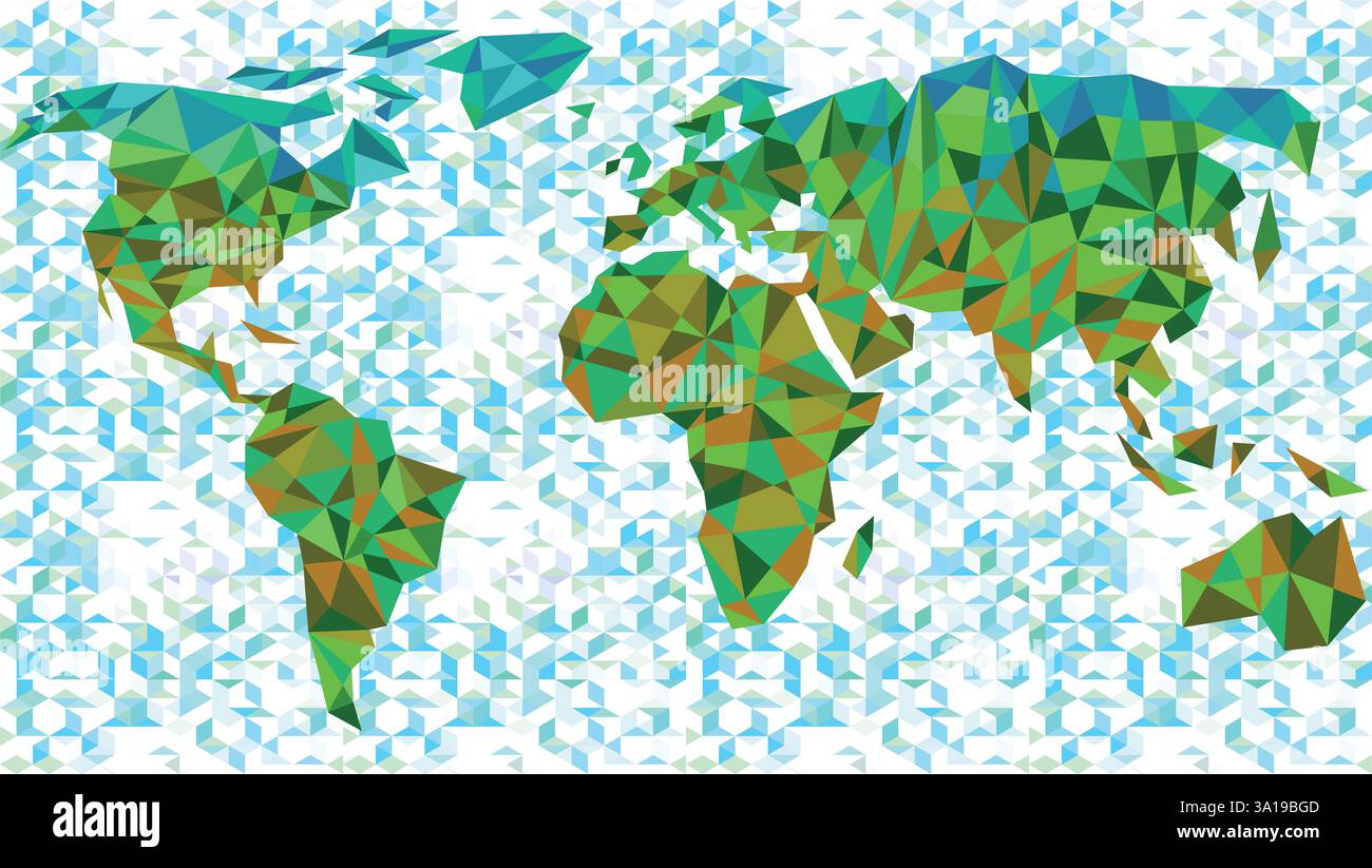 Representational world map hi-res stock photography and images - Alamy