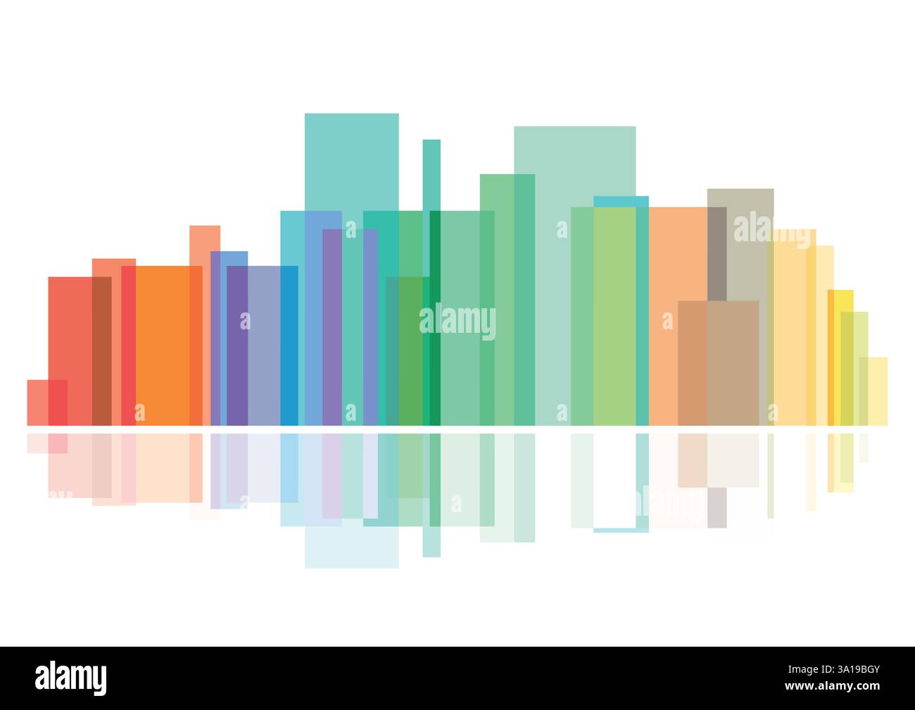 Build city town modern Cut Out Stock Images & Pictures - Alamy