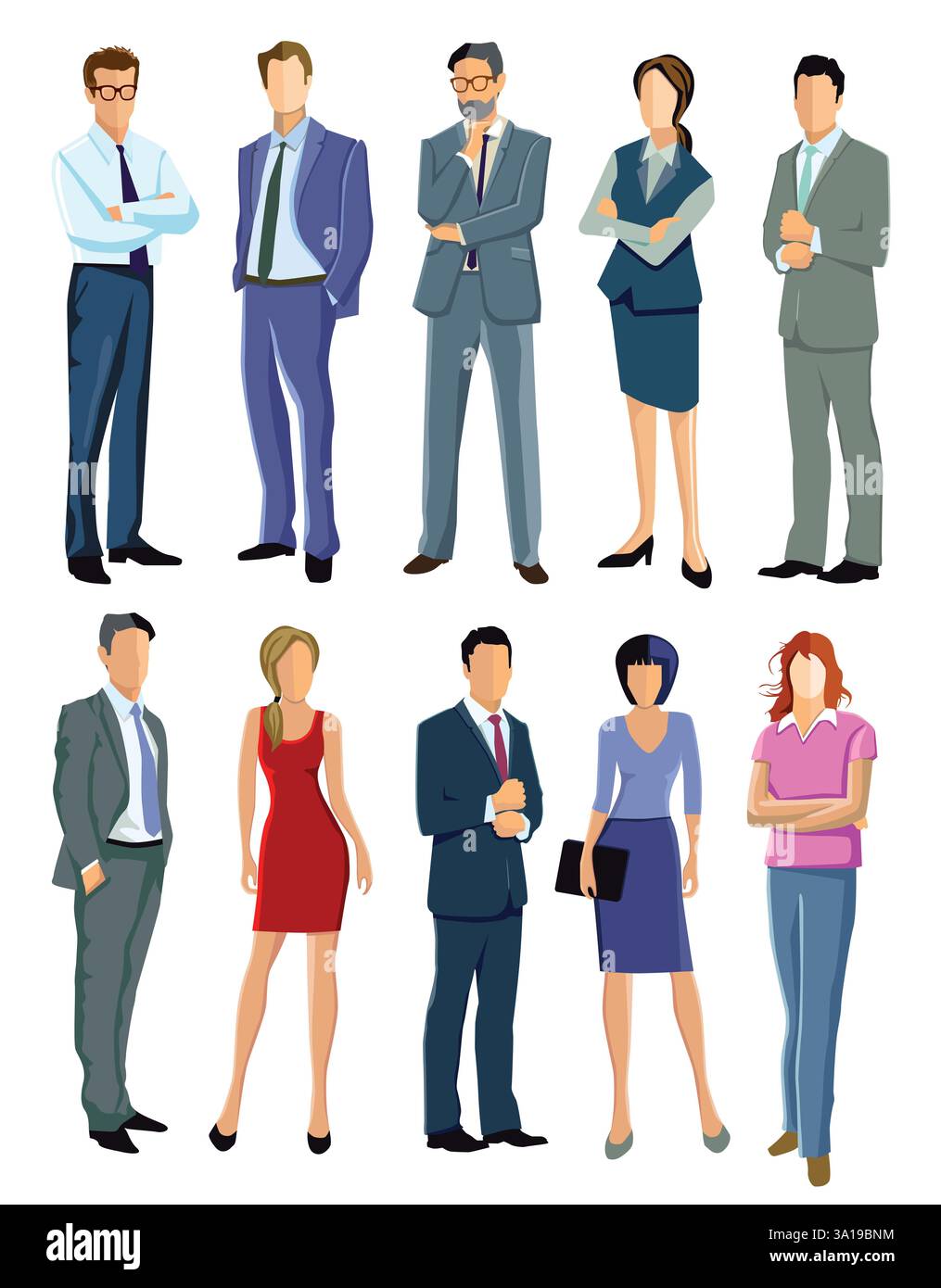 Community spirit illustration Cut Out Stock Images & Pictures - Alamy