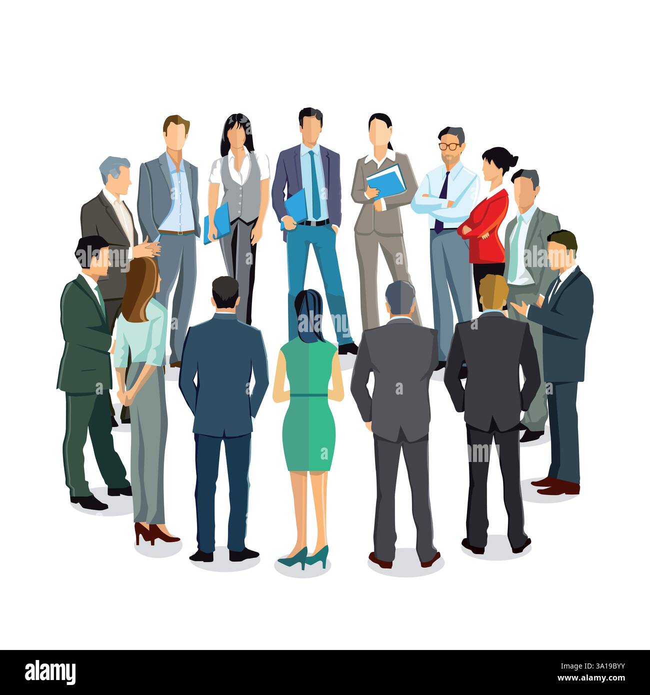 Group interaction icon Cut Out Stock Images & Pictures - Alamy