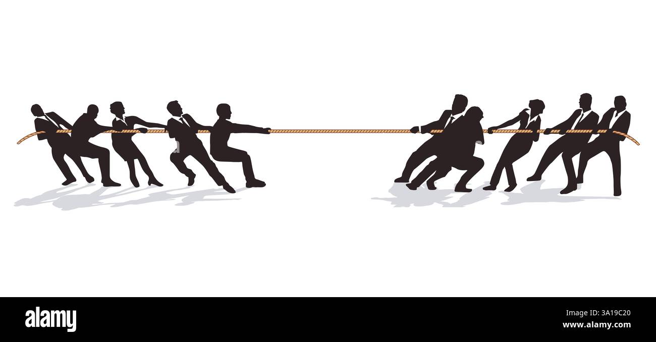 Office fun team Cut Out Stock Images & Pictures - Alamy