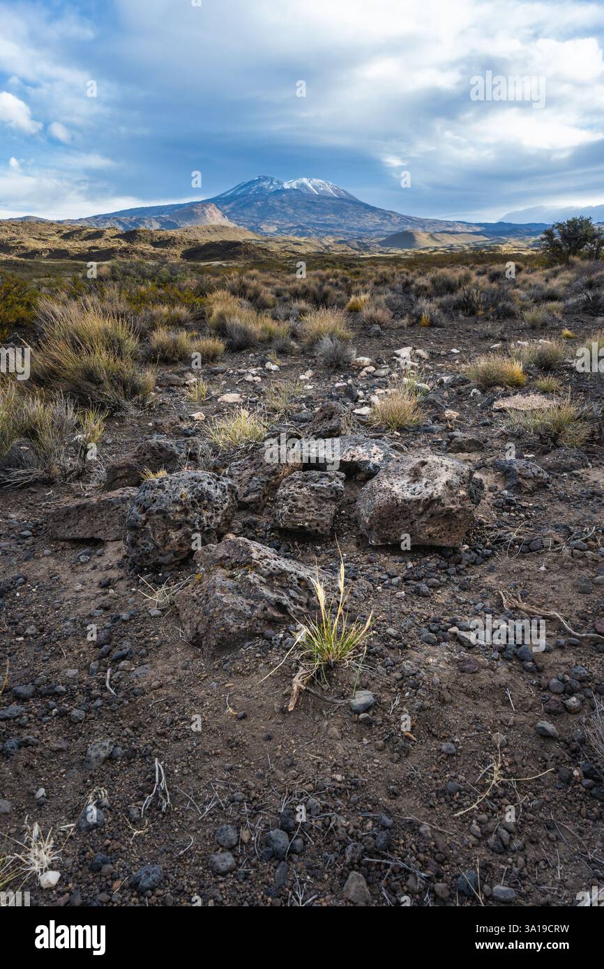 Tromen volcano hi-res stock photography and images - Alamy
