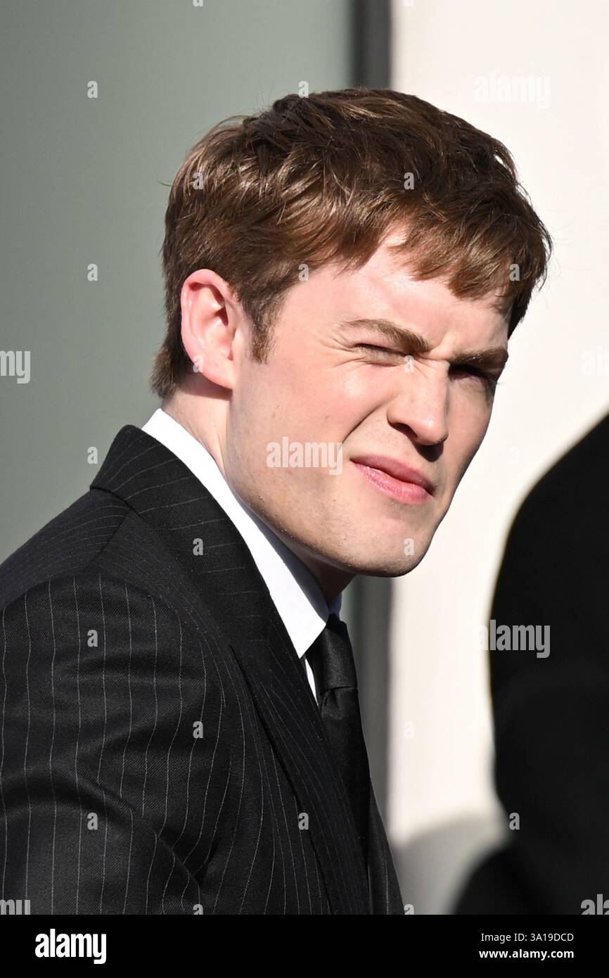 Kit Connor attending the Givenchy Womenswear Fall/Winter 2025-2026 show ...