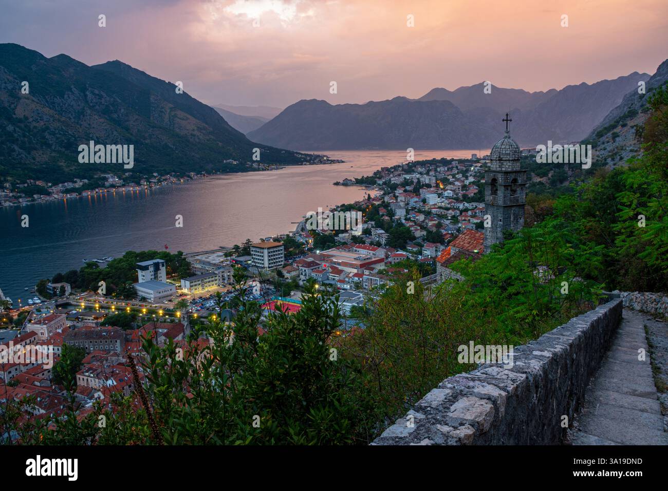 View kotor city walls hi-res stock photography and images - Alamy