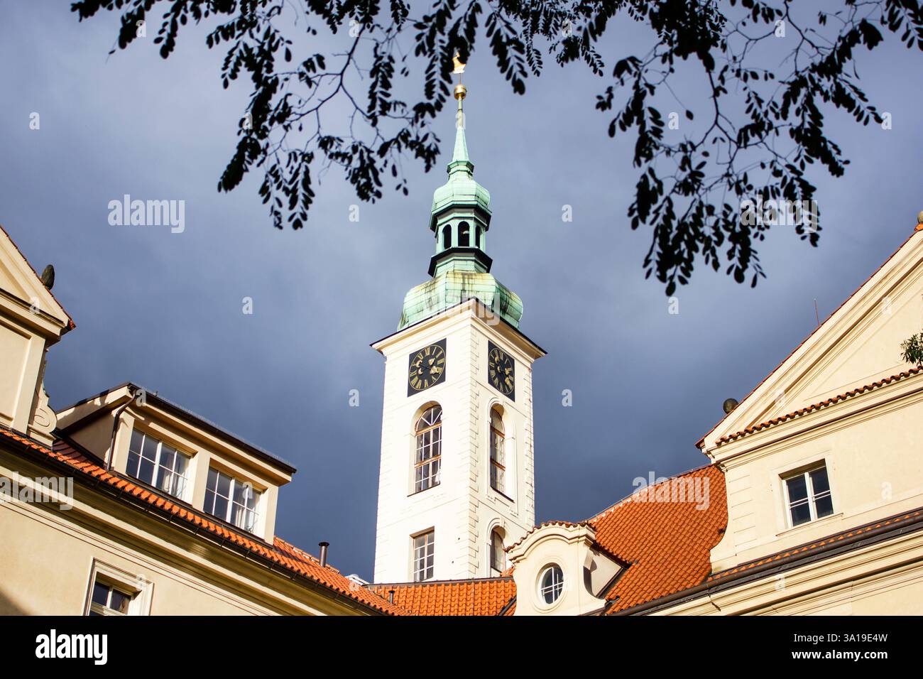 Strahov library tower view hi-res stock photography and images - Alamy