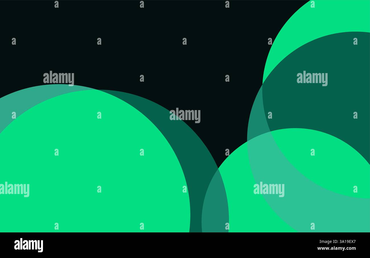 Vector circular abstract background, circles geometric shapes design ...