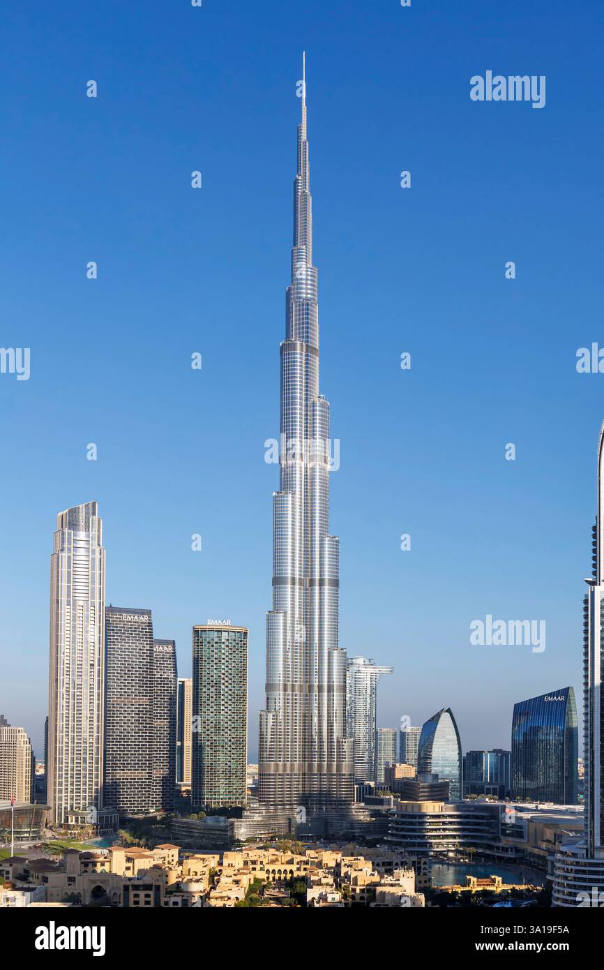 Dubai, United Arab Emirates, Burj Khalifa tallest building in the world ...