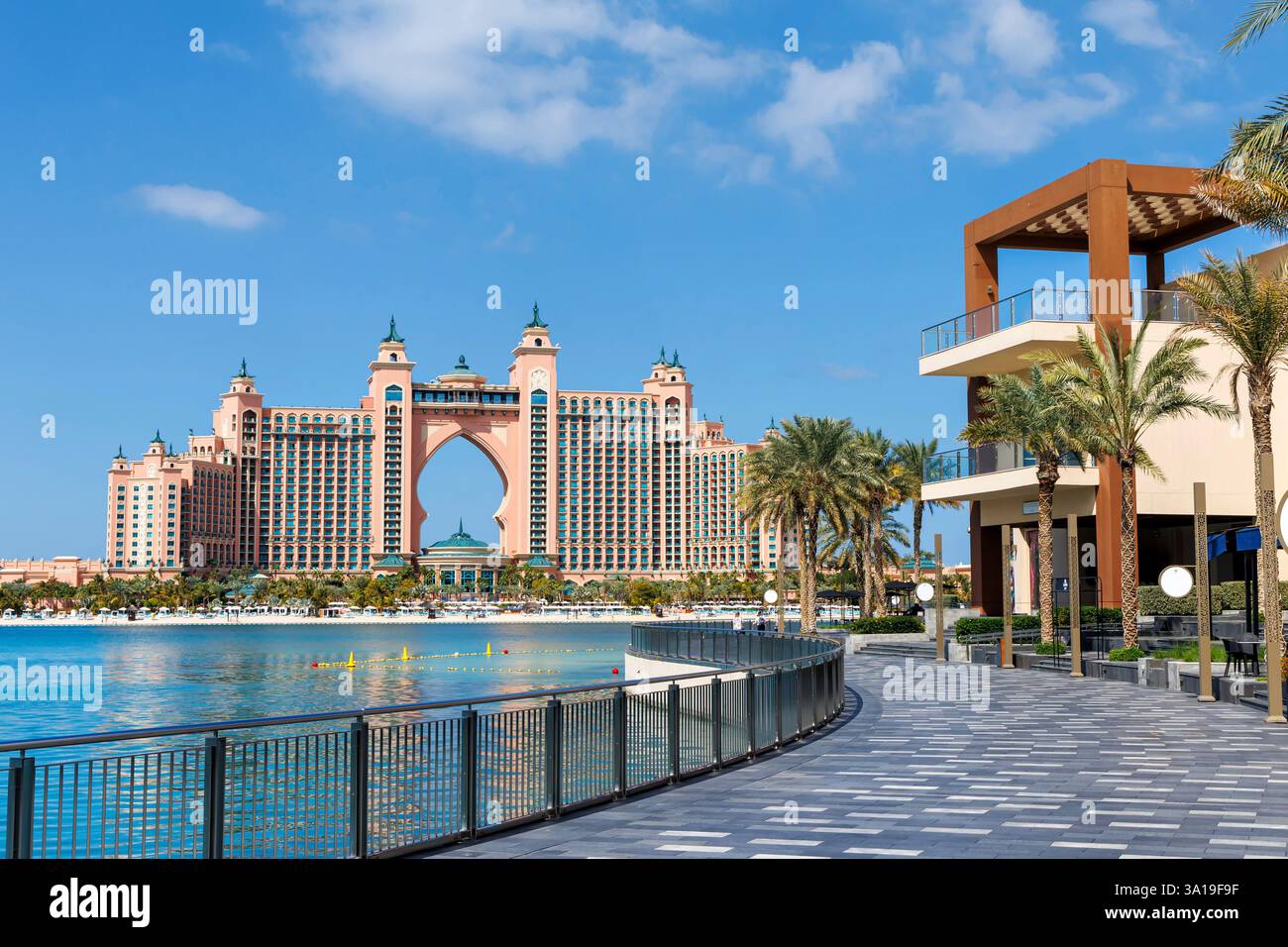 Dubai, United Arab Emirates, Dubai Atlantis Hotel on The Palm Jumeirah ...