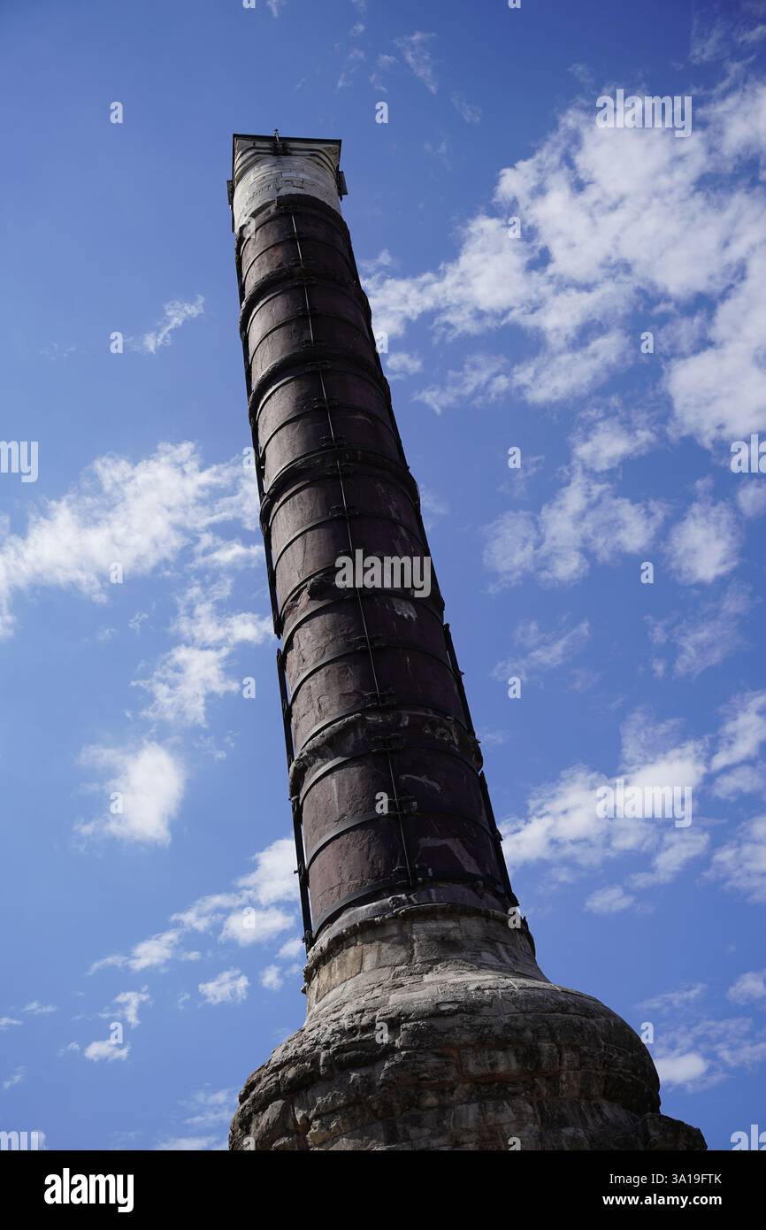 Column of Constantine in Istanbul City, Turkiye Stock Photo - Alamy