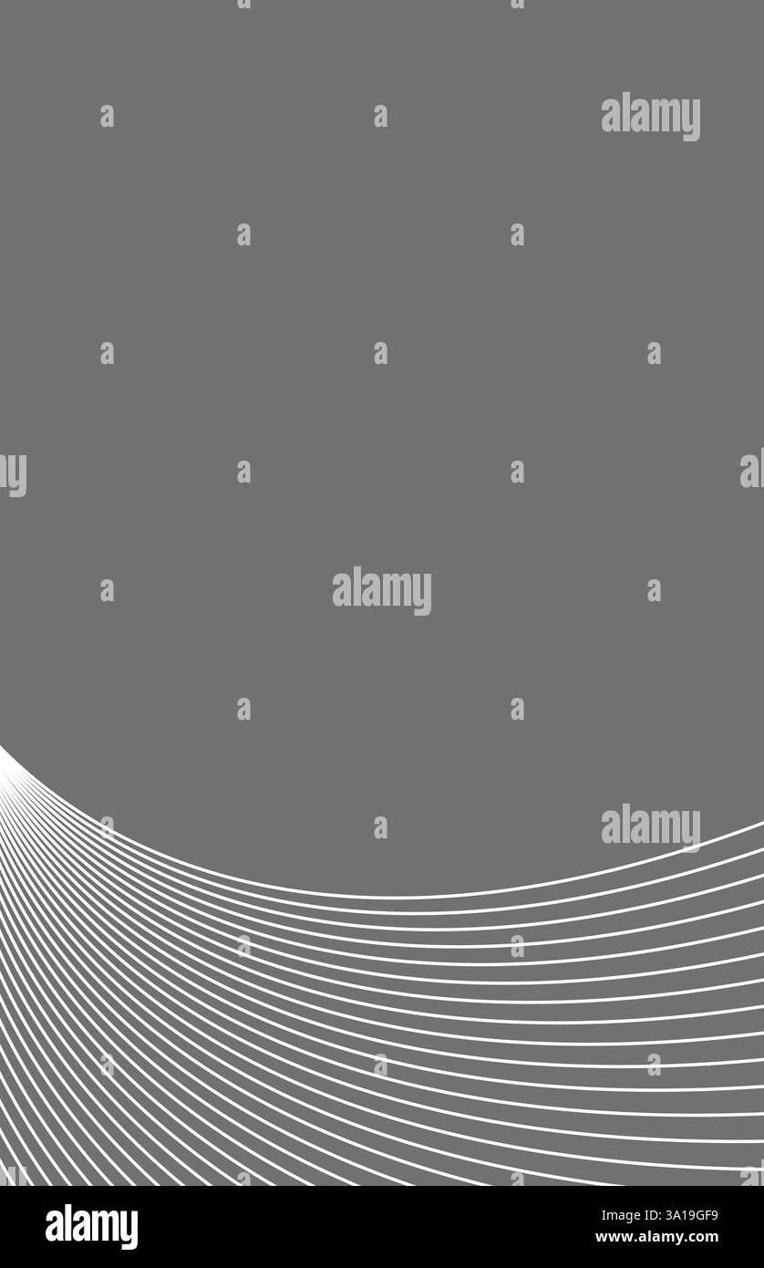 Dynamic display curved lines Black and White Stock Photos & Images - Alamy