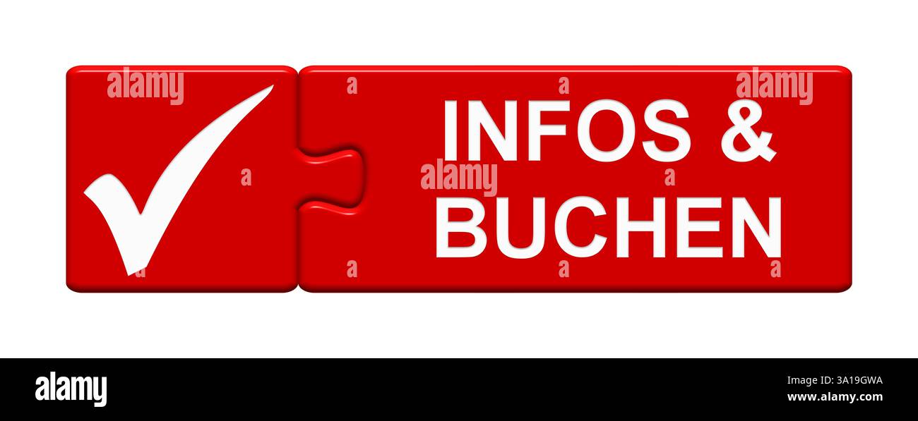 Isolated puzzle button consisting of two parts with symbol shows ...