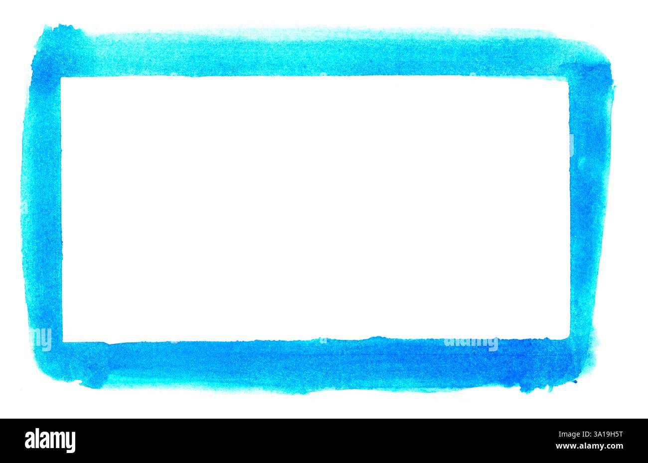 Light blue uncleanly painted isolated background hi-res stock ...