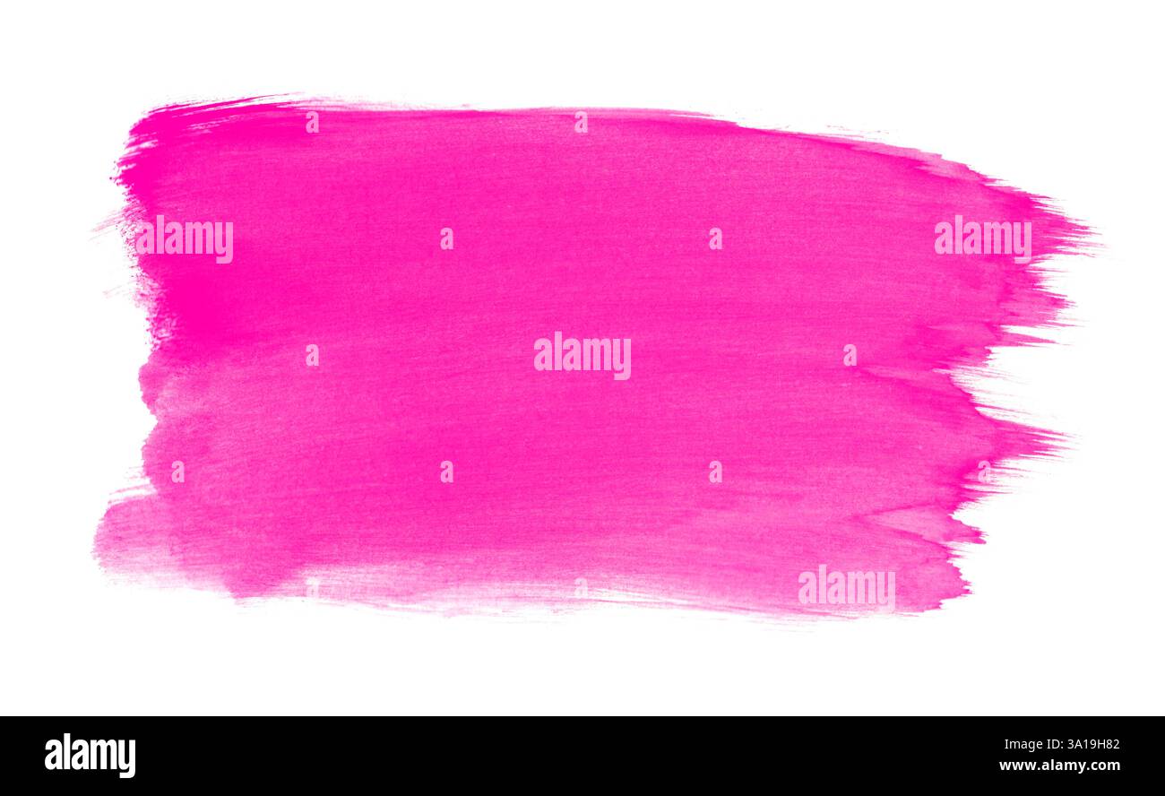 Messy brush paint surface painted with pink color Stock Photo - Alamy
