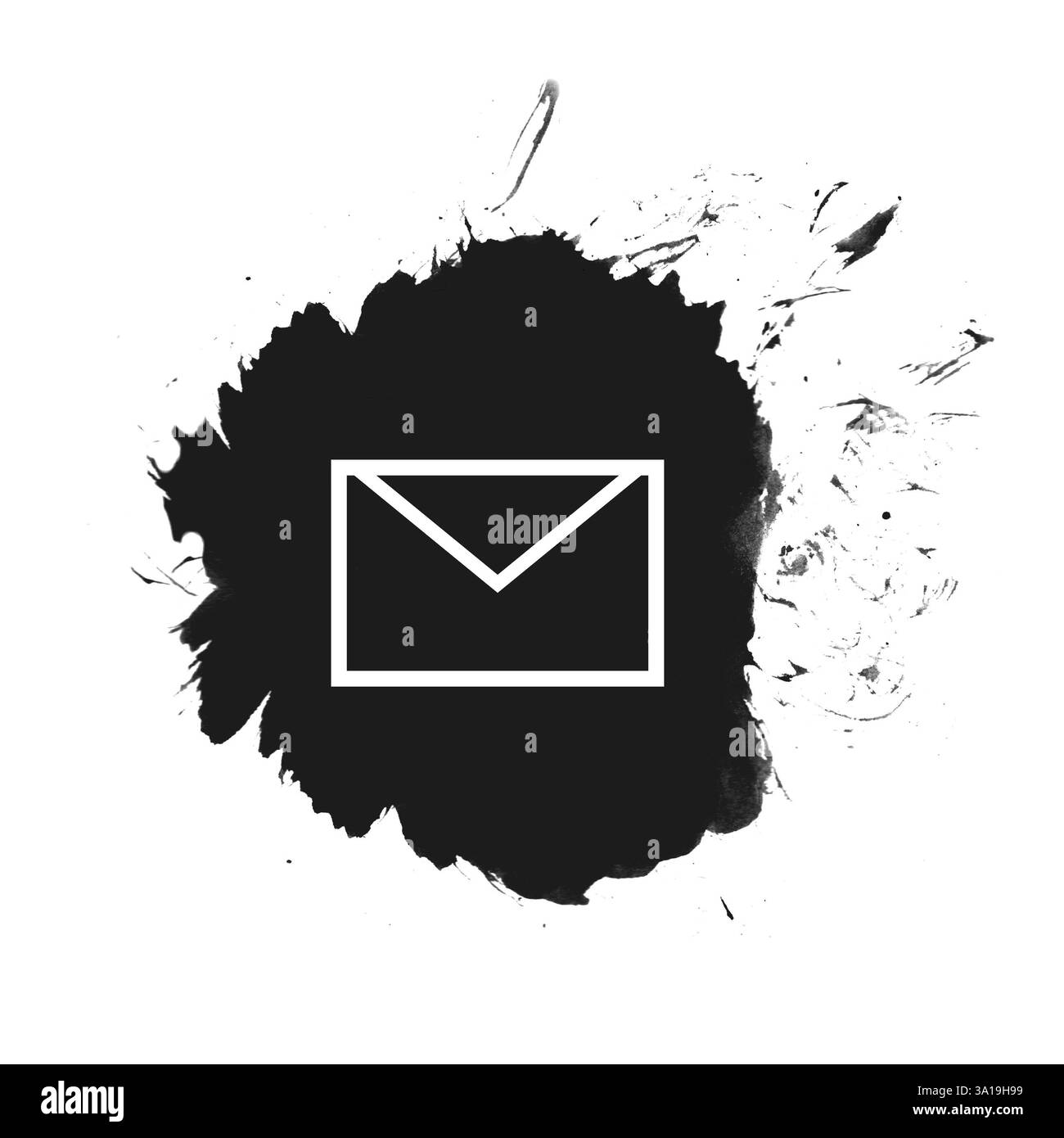 Email address letter in Black and White Stock Photos & Images - Alamy