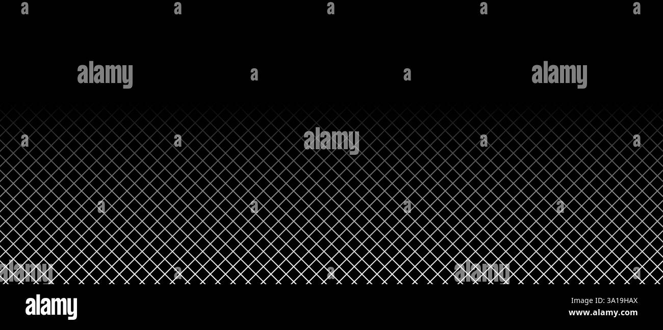 Light grid pattern with color gradient on a black background Stock ...