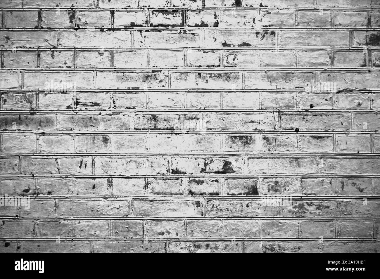 Background texture- Old gray brick wall with gray white black bricks ...