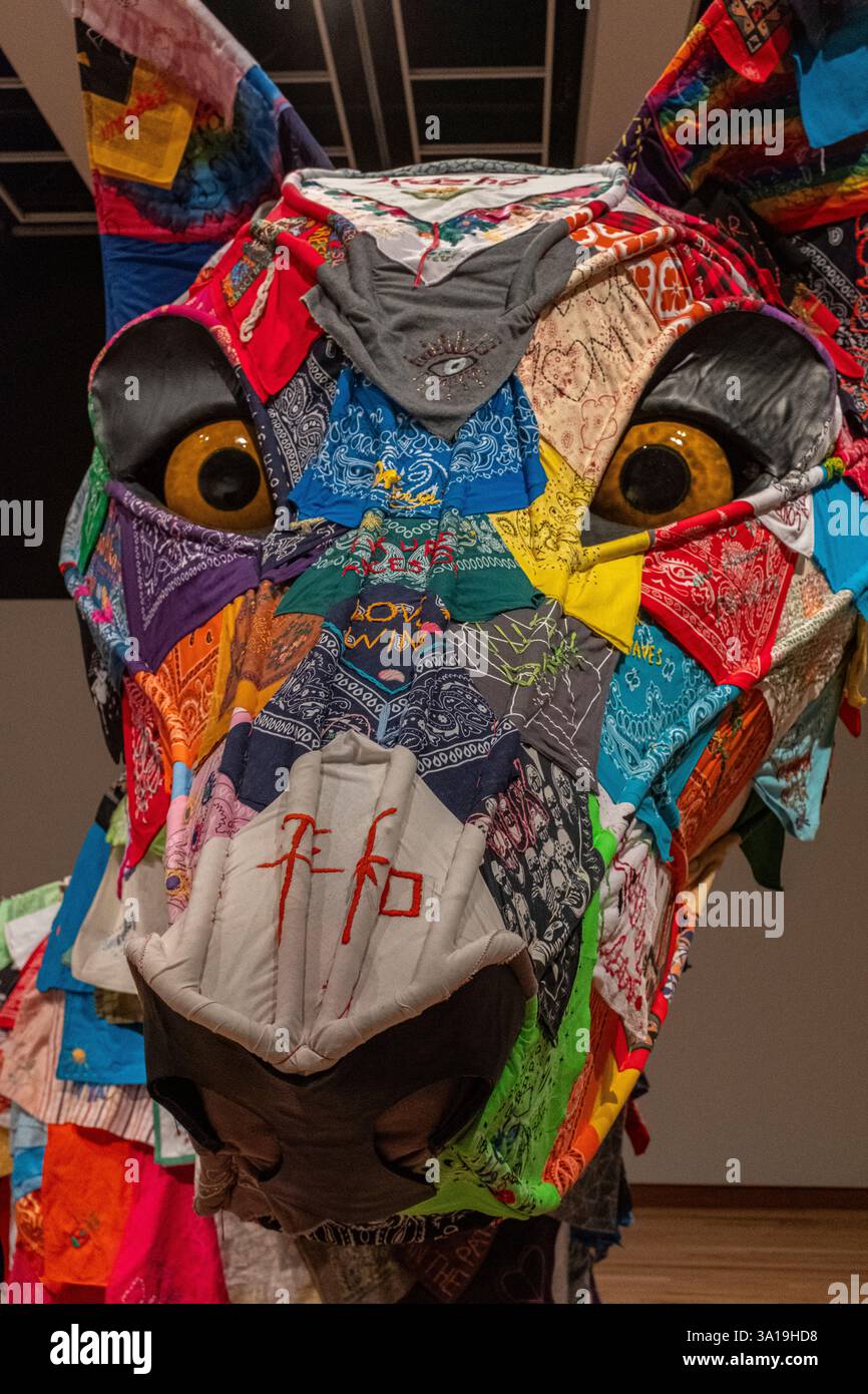 art at the Albuquerque Museum, New Mexico Stock Photo - Alamy