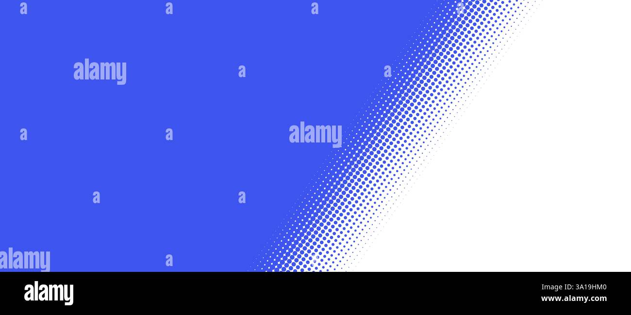 Color transition of diagonal dots from blue to white as background ...