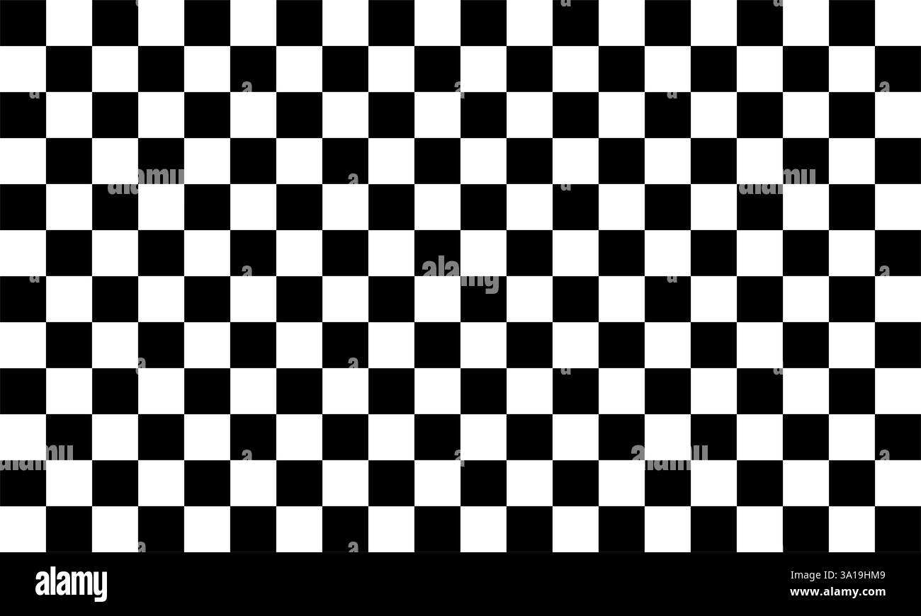 Seamless check pattern with boxes in black and white Stock Photo - Alamy