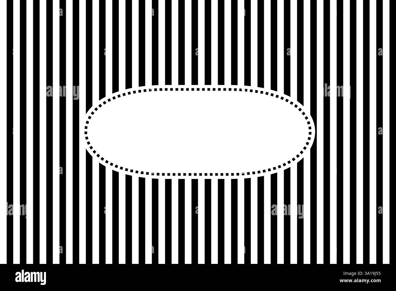 Black and white striped background with oval text space Stock Photo - Alamy
