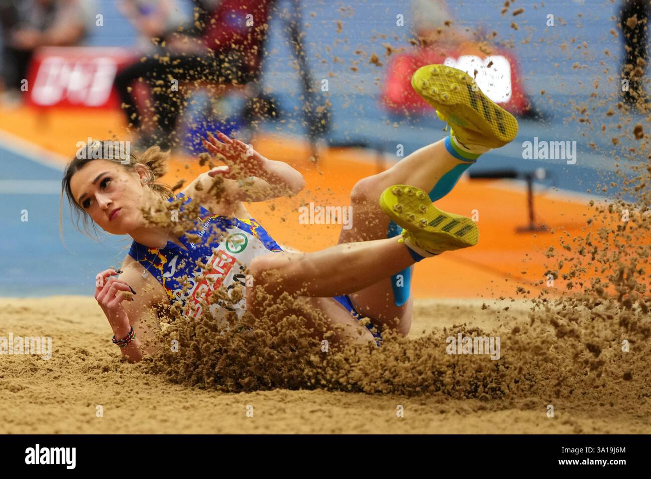 Romania's Diana Ana Maria Ion in action during tripple jump final ...